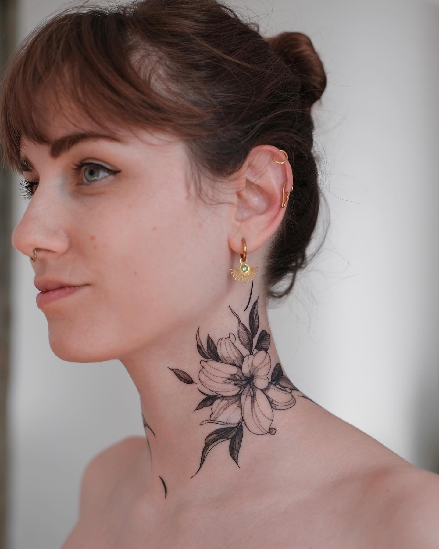 Tattoo in de nek: Ideeën, Тekening, Betekenis | VeAn Tattoo