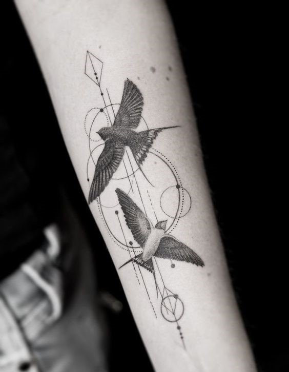 Top 45+Zwaluw tatoeage: Ideeën, Betekenis - VeAn Tattoo