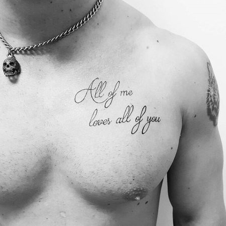 Tattoo on the chest: Ideas, Т drawing, Significance | VeAn Tattoo