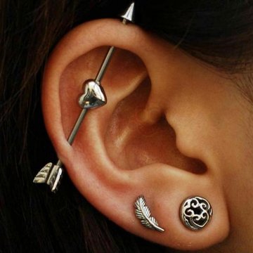 The industrial piercing: Healing and Aftercare Guide & FAQs Answered ...
